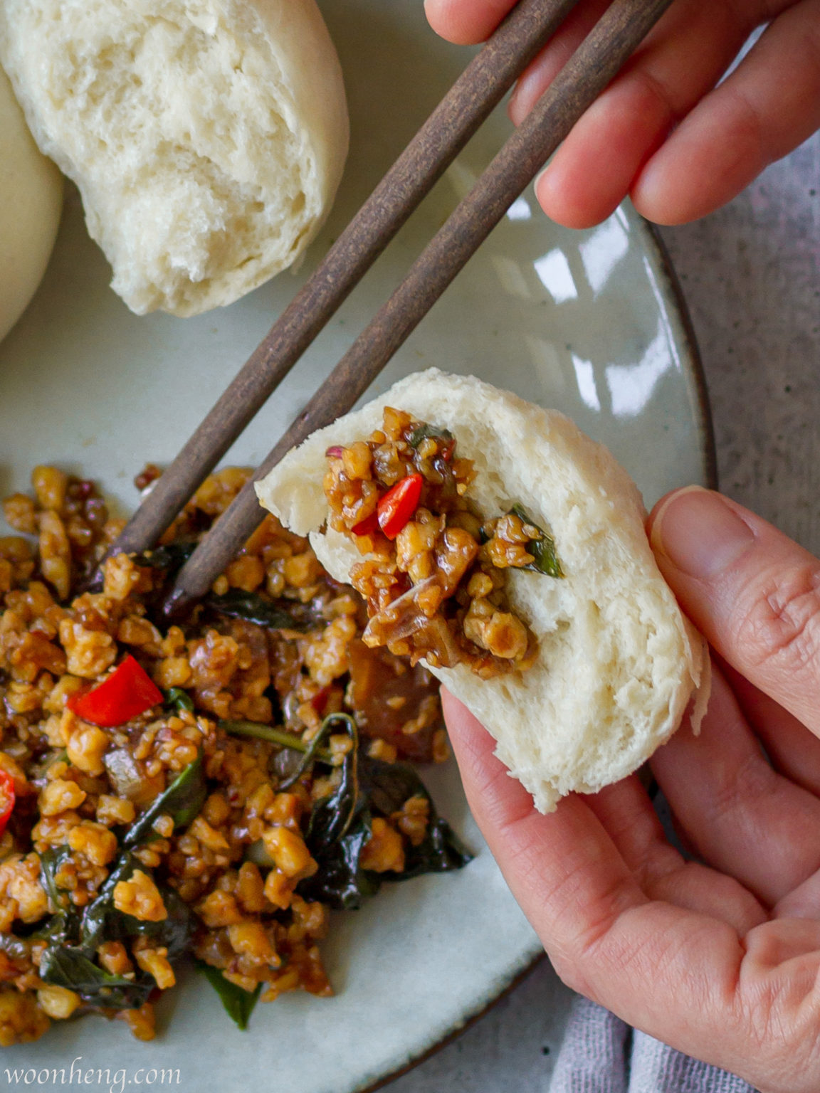 The Soft and Easy Steamed Bun (Mantou) you need - WoonHeng