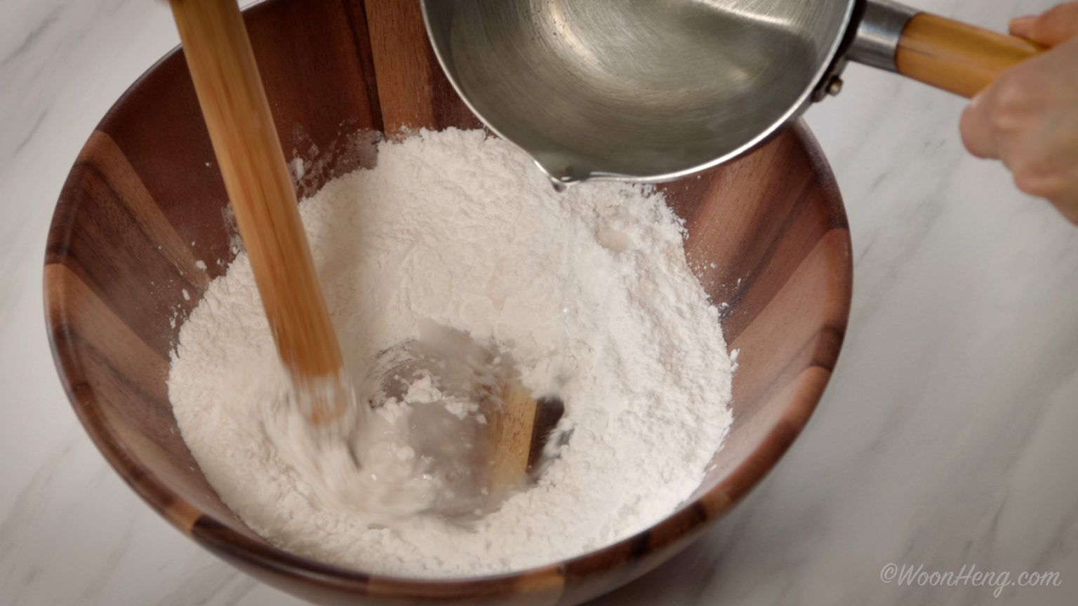 How to Make Vegan Teochew Crystal Dumpling - WoonHeng