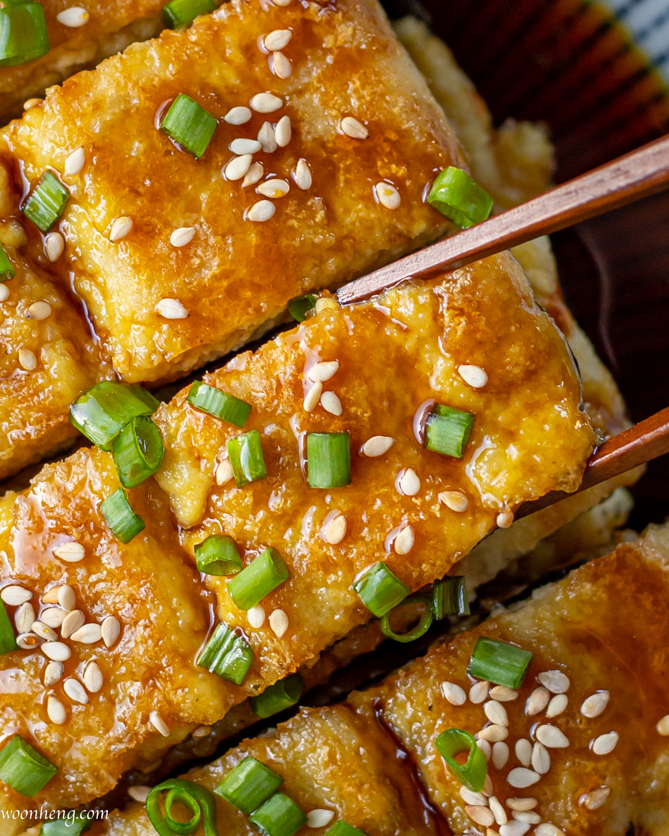 How to Make Vegan Unagi (Eel) from tofu and potato - WoonHeng