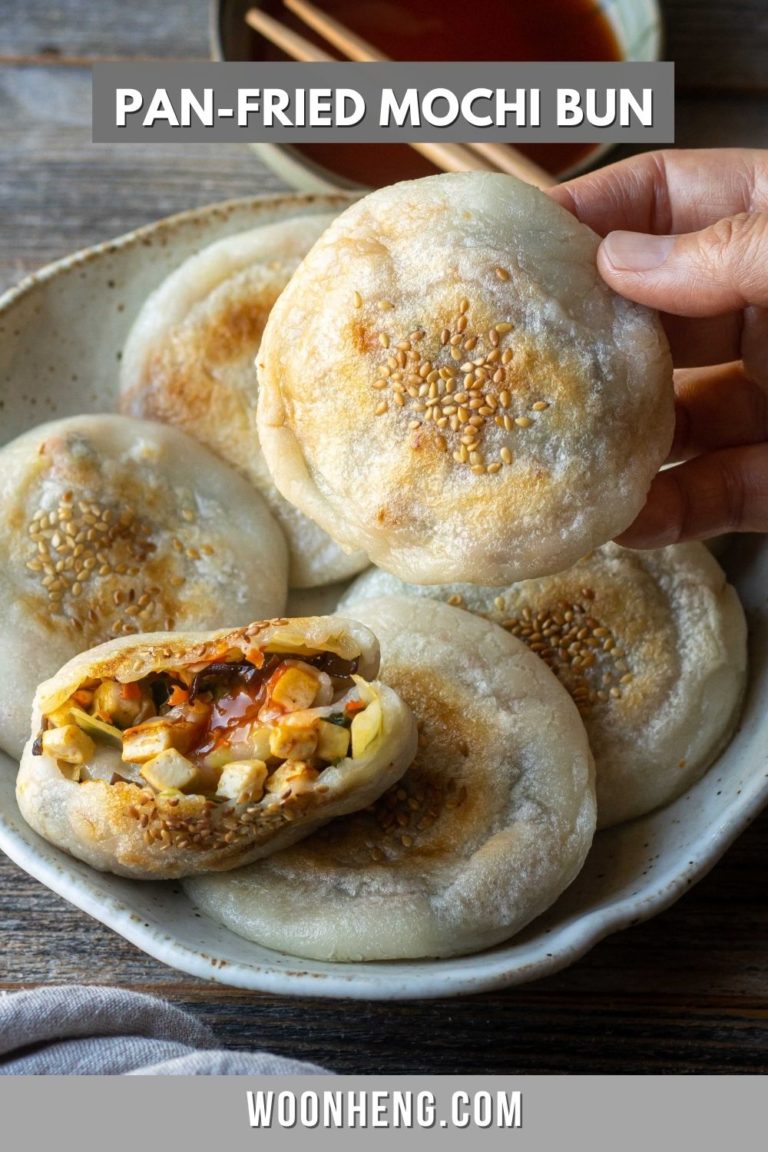 How to make pan-fried mochi bun (dumpling) - WoonHeng